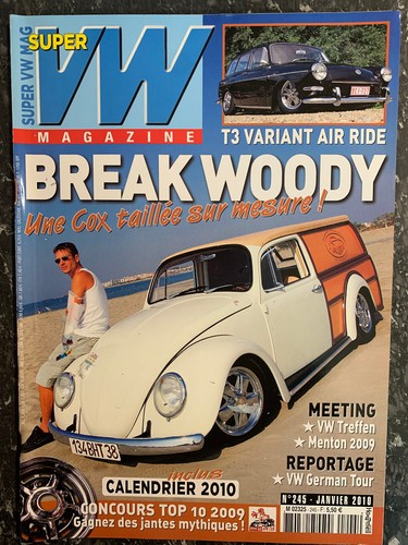 Super VW Magazine N°245 Janvier 2010 (avec poster) | eBay