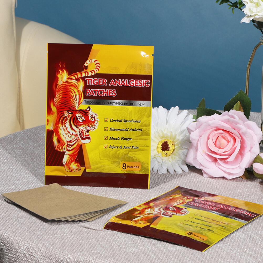 8PCS Patches Relieve Neck Stiffness Arthritis Or Sprains Body Herbal ...