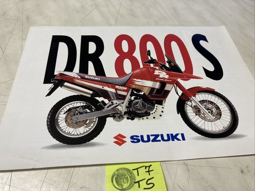 Suzuki DR800S DR800 Brochure Di Vendita Catalogo Prospectus 800 DR DRS ...