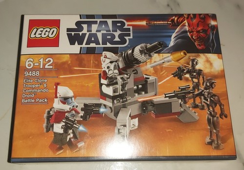 *NEW* Lego 9488 MISB Star Wars Elite Clone Trooper Commando Droid ...