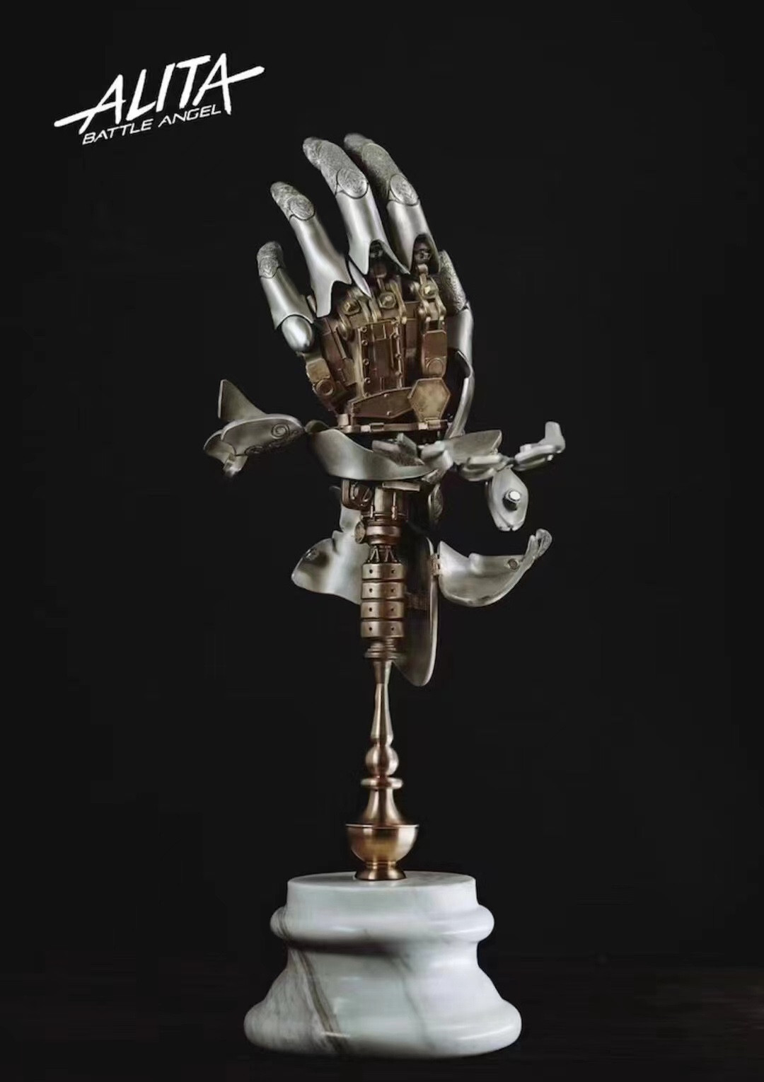 1/1 Scale Battle Angel Alita Hand Copper Model Mechanical Arm Statue In ...