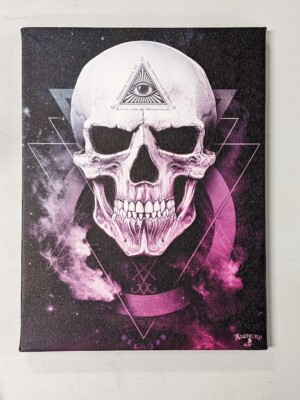 Alchemy Skull The Void Canvas Print 7.5 X 10 NEW FREE SHIPPING | eBay