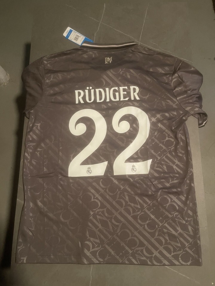 Real Madrid Rudriger Champions League Size XL | eBay