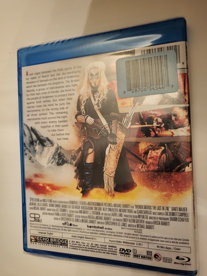 Broken Swords : The Last In Line ( Blu-ray / DVD Combo Pack ) Brand New. 96009084219 | eBay
