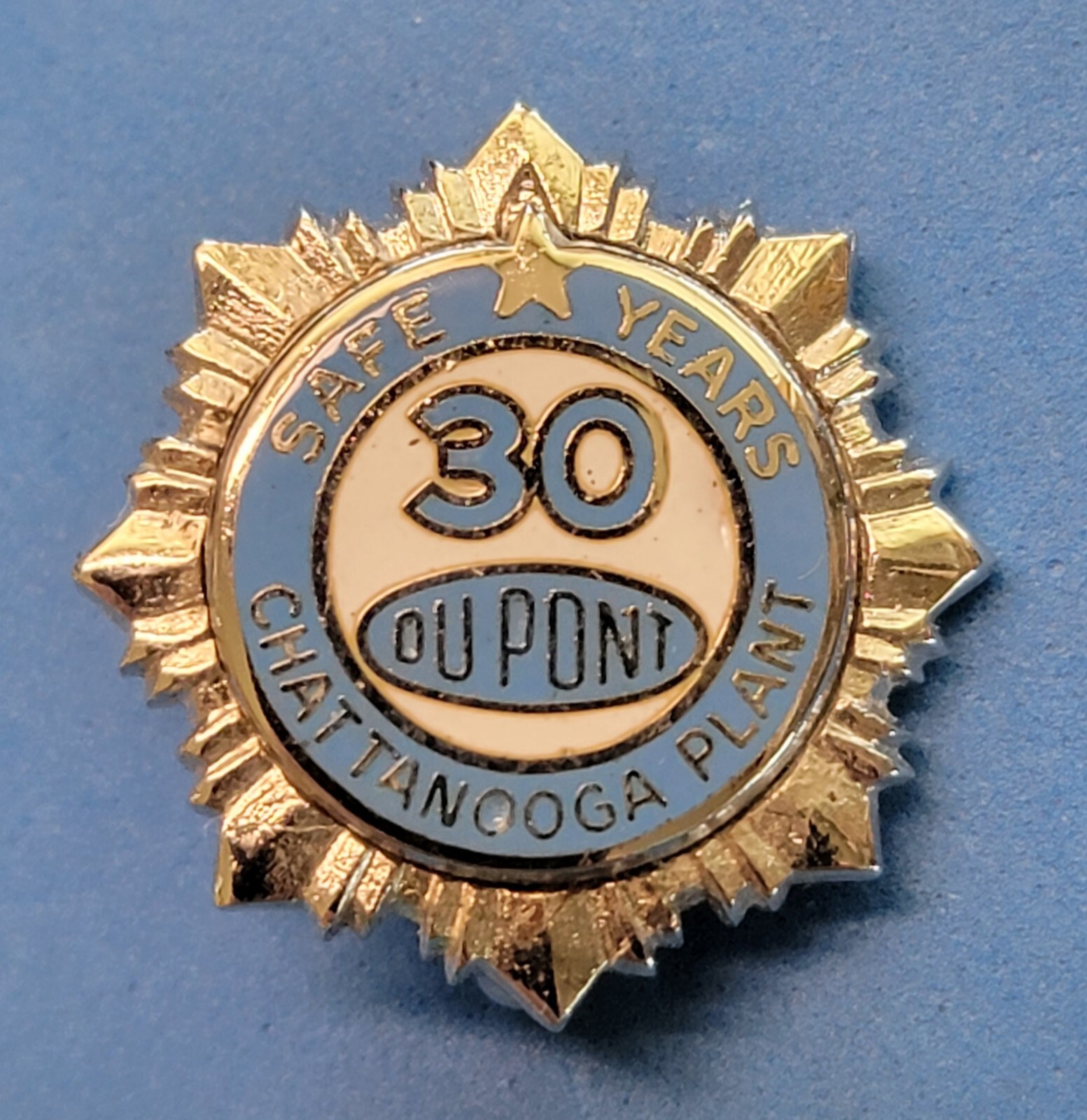 DUPONT CHATTANOOGA TENNESSEE 30 YEAR SERVICE PIN PINBACK BUTTON | eBay