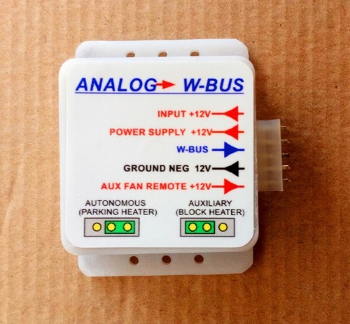 Webasto W - BUS Emulator TTC TTV EVO V-EVO | eBay