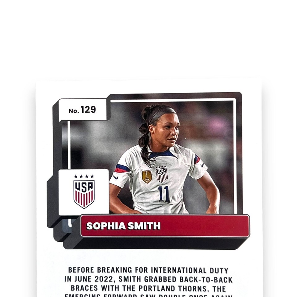 Sophia Smith 2022-23 Donruss Soccer Silver USWNT USA FIFA | eBay