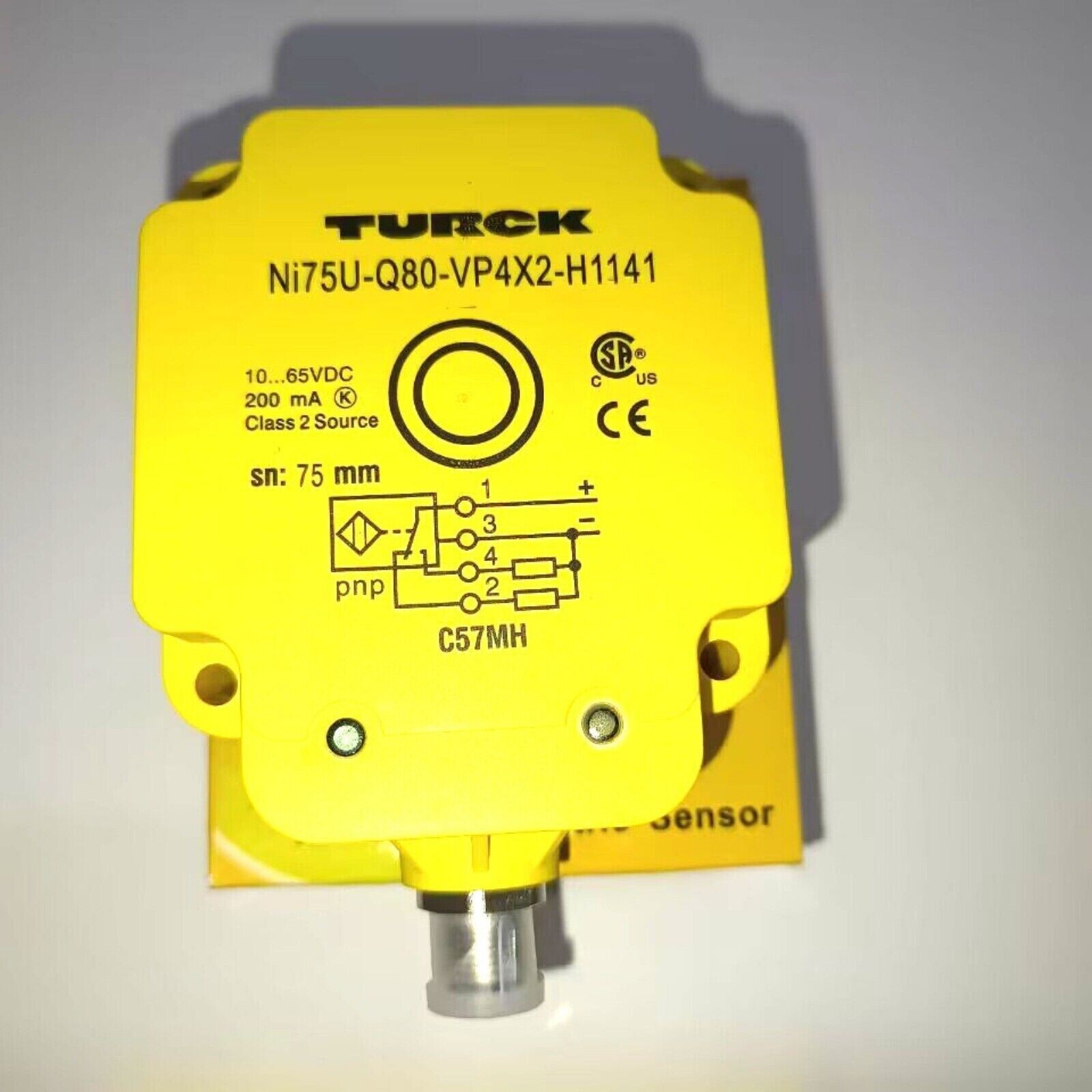 Turck+NI75U-Q80-VP4X2-H1141+Uprox+Inductive+Proximity+Sensor+10-65v-dc ...
