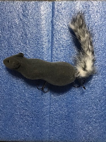 Squirrel Fishing Lure Grey | eBay