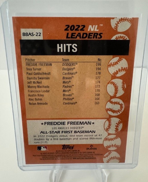 2023 Topps Series 2 1988 Topps 35th Anniversary All-Star #88AS22 ...