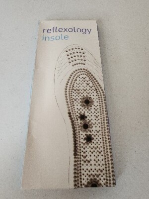 Mindinsole Style Magnetic Reflexology Insoles Shoe Insert - NEW IN BOX ...