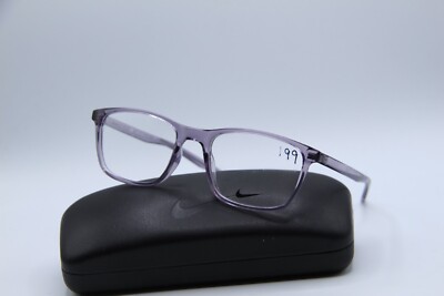 NEW NIKE 7129 500 CLEAR PURPLE AUTHENTIC EYEGLASSES 52-19 | eBay