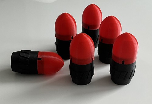 Airsoft Marking Powder, Works With TAGINN Shell, 40mm, Set Of 12 | eBay