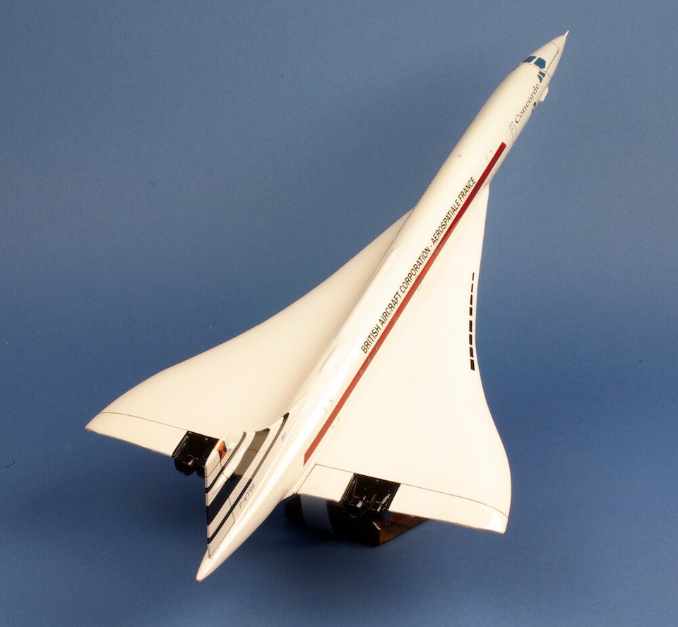Aérospatiale BAC Concorde 001 Prototype F-WTSS Desk Top Model 1/100 AV ...