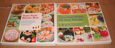 Yum-Yum Bento Box & Yum-Yum Bento All Year Round Book Set - Paperback ...