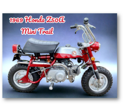 1969 Honda Z50A Mini Trail Retro Iconic Motorbike Motorcycle ...