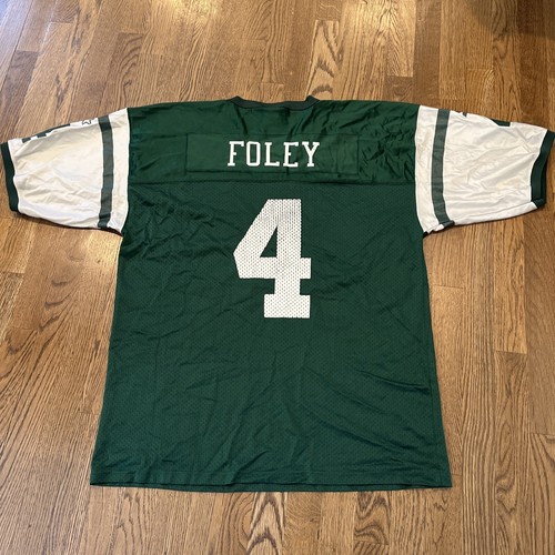 Glenn Foley New York Jets jersey mens size 52 XL green Starter | eBay