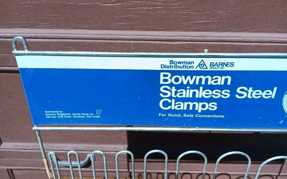 Bowman Stainless Steel Clamp Display Rack Advertising - Country ...