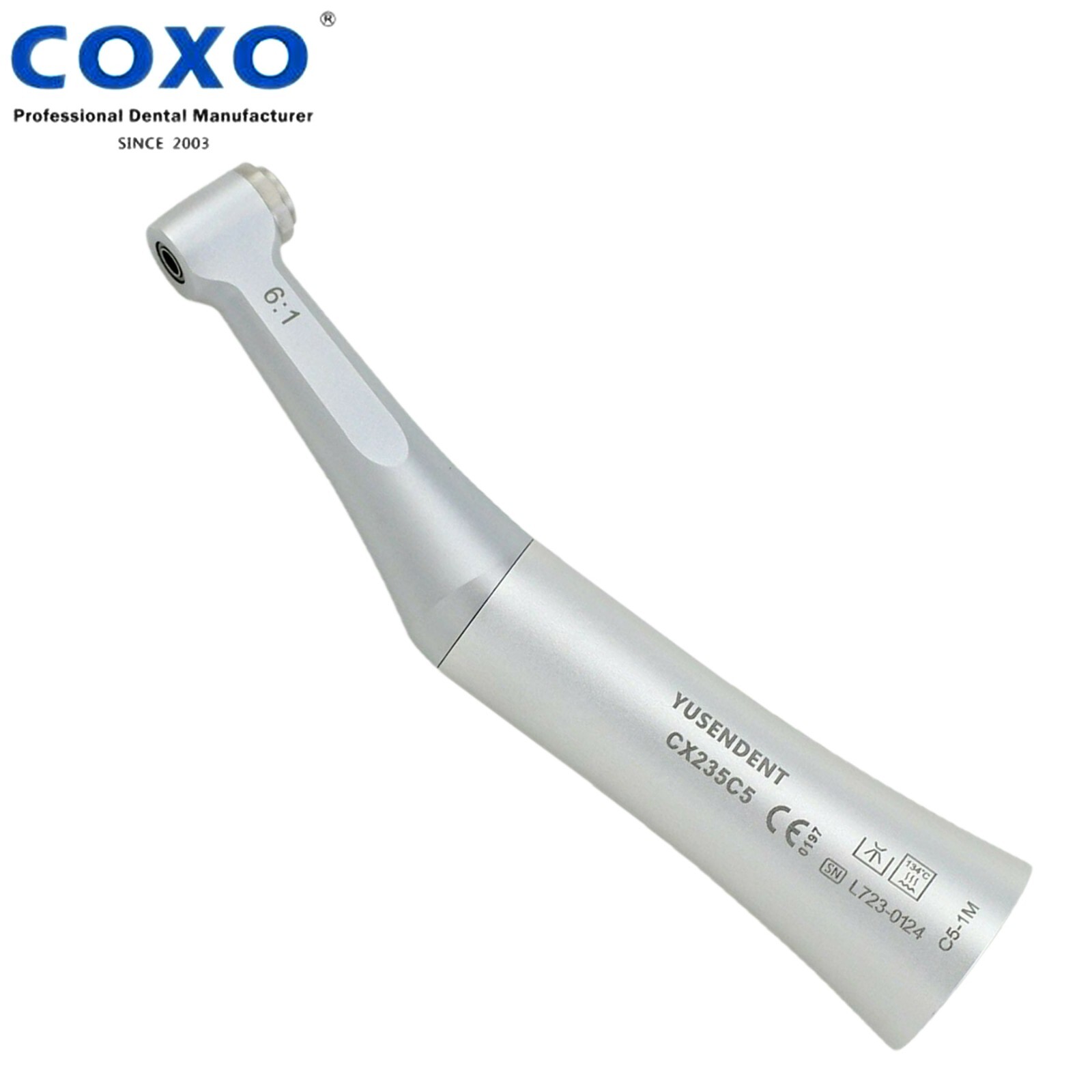 US COXO Dental 6:1 Endodontic Mini Contra Angle Handpiece Fit Dentsply ...