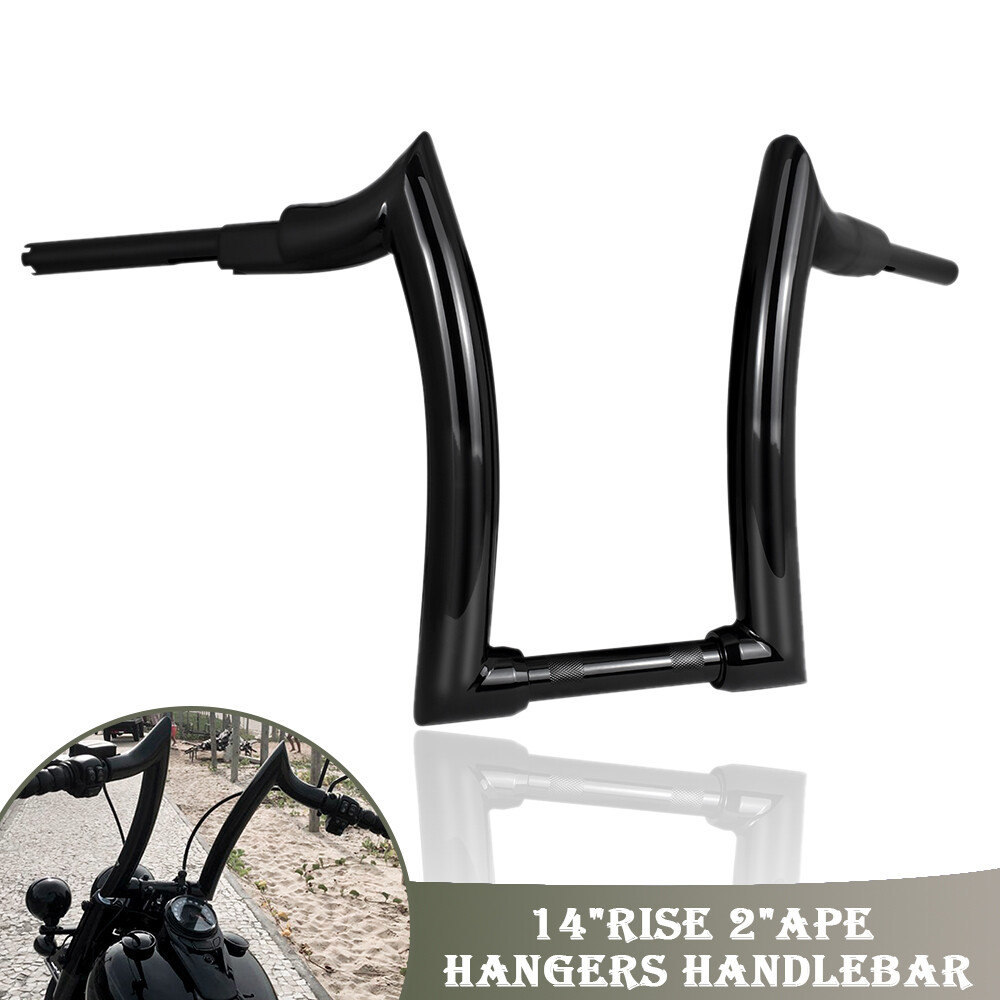 14'' Rise 2" Ape Hanger Handlebar Handle bar Fit For Harley V-Rod ...