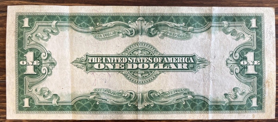 $1 Silver Certificate • Large Note • Horse Blanket Note • Series of ...