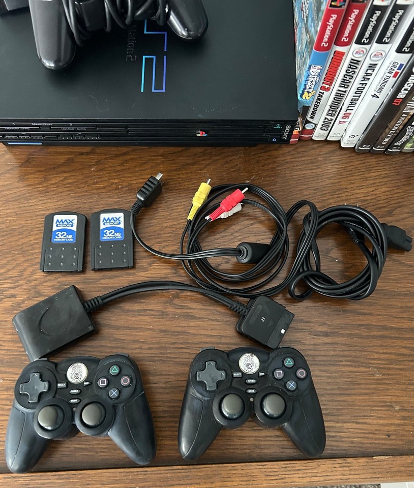 PS2 fat console, controllers, games | eBay