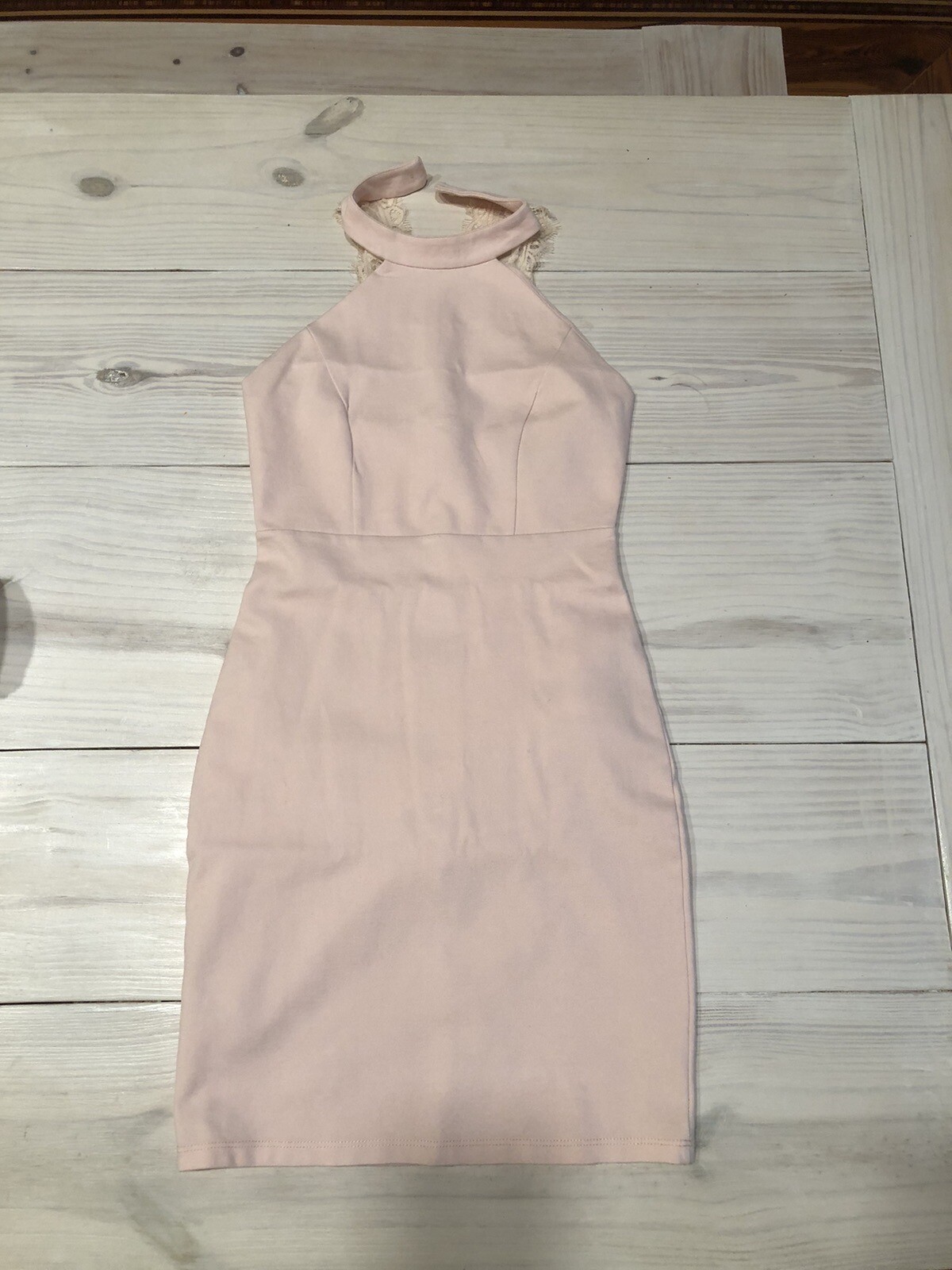 Lulu's blush pink bodycon dress Teen Girl xxs see not… - Gem