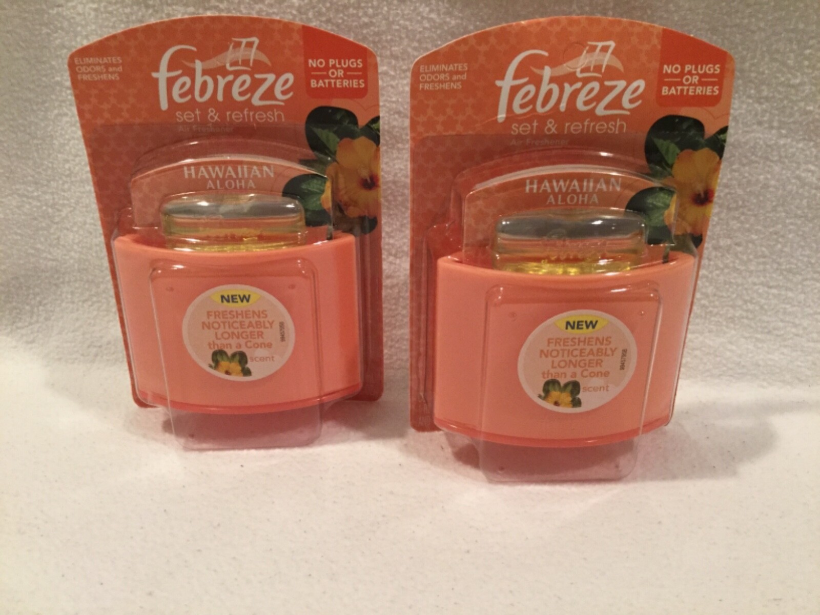 ~ 2 New Sealed Febreze Set & Refresh Air Freshener Hawaiian Aloha ~ | eBay