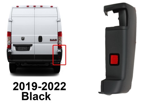 FOR DODGE RAM PROMASTER 2019-2022 PASSENGER RIGHT REAR BUMPER CORNER ...