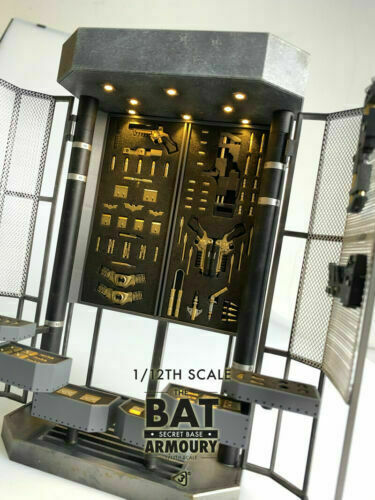 2Goodco 1/12 Batman Storage Box Secret Weapon Armoury Display Figure In ...