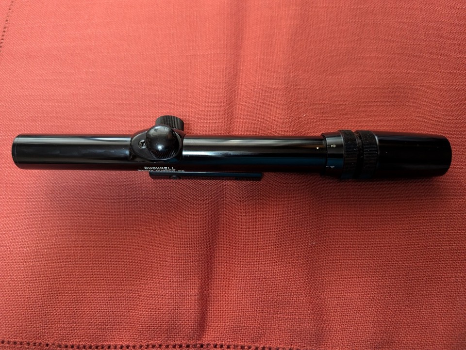 Bushnell Custom 3x-7x .22 Rimfire Rifle Scope Made In Japan W/ Base ...