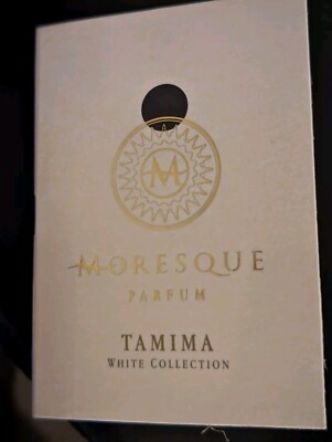 Moresque White Collection Tamima Eau de Parfum Unisex 2mL Sample | eBay