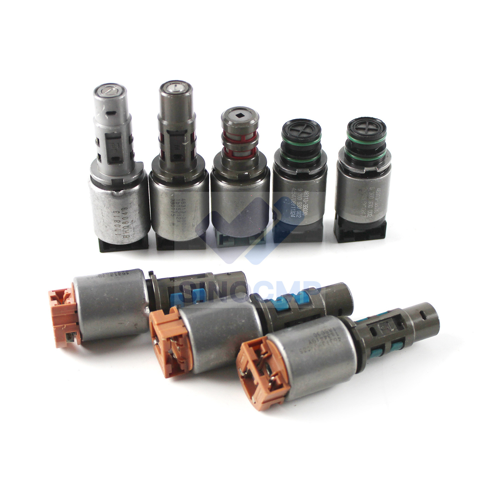 8pcs Transmission Solenoids Kit A6GF1 46313-3B030 46313-3B000 for ...
