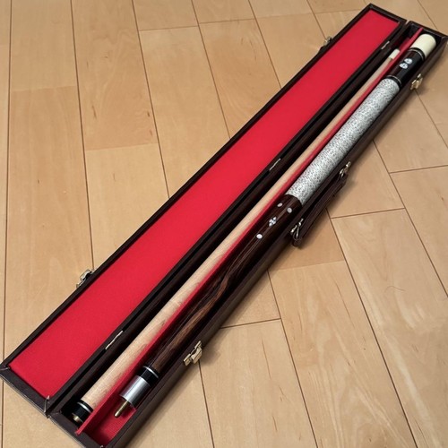Billiards Cue Dice Pattern with Case Used 145cm Pool Stick | eBay