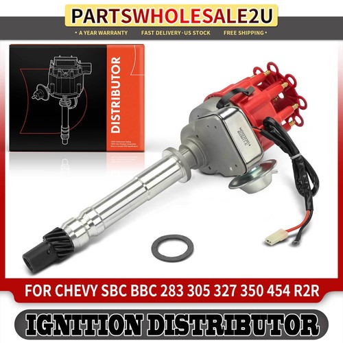 Ignition Distributor with Cap & Rotor for Chevrolet SBC/BBC 283 305 307 ...