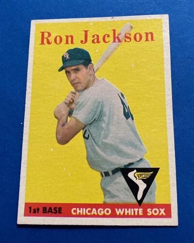 1958 Topps Ron Jackson #26 Chicago White Sox Baseball Card EX/MT | eBay