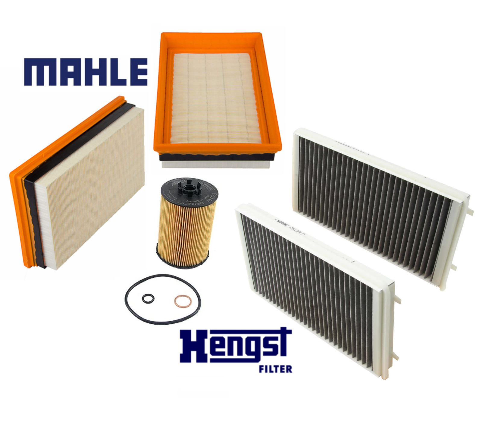 OEM Air Filter Oil Filter AC Cabin Filter for BMW 750i 750Li 760i 760Li ...