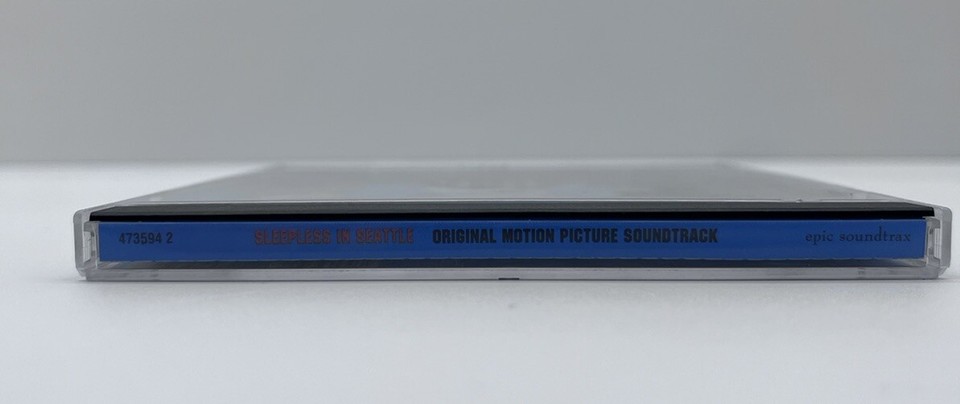 SLEEPLESS IN SEATTLE CD Original Motion Picture Soundtrack CELINE DION ...