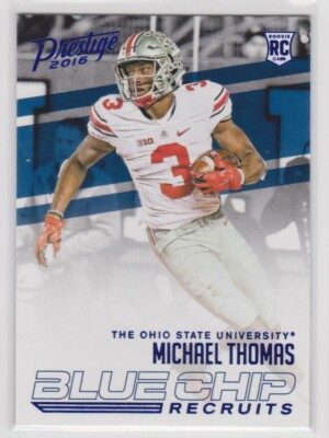 MICHAEL THOMAS 2016 PRESTIGE BLUE CHIP RECRUITS ROOKIE SAINTS | eBay