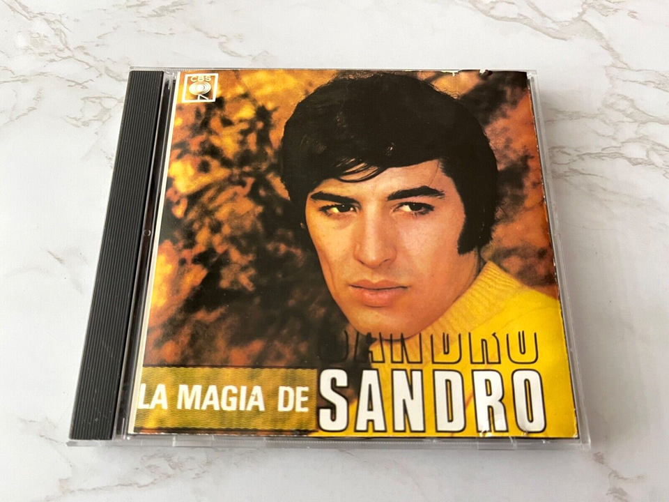 Sandro La Magia De Sandro CD ORIGINAL 1989 CBS CDB-80153 Lluvia De ...
