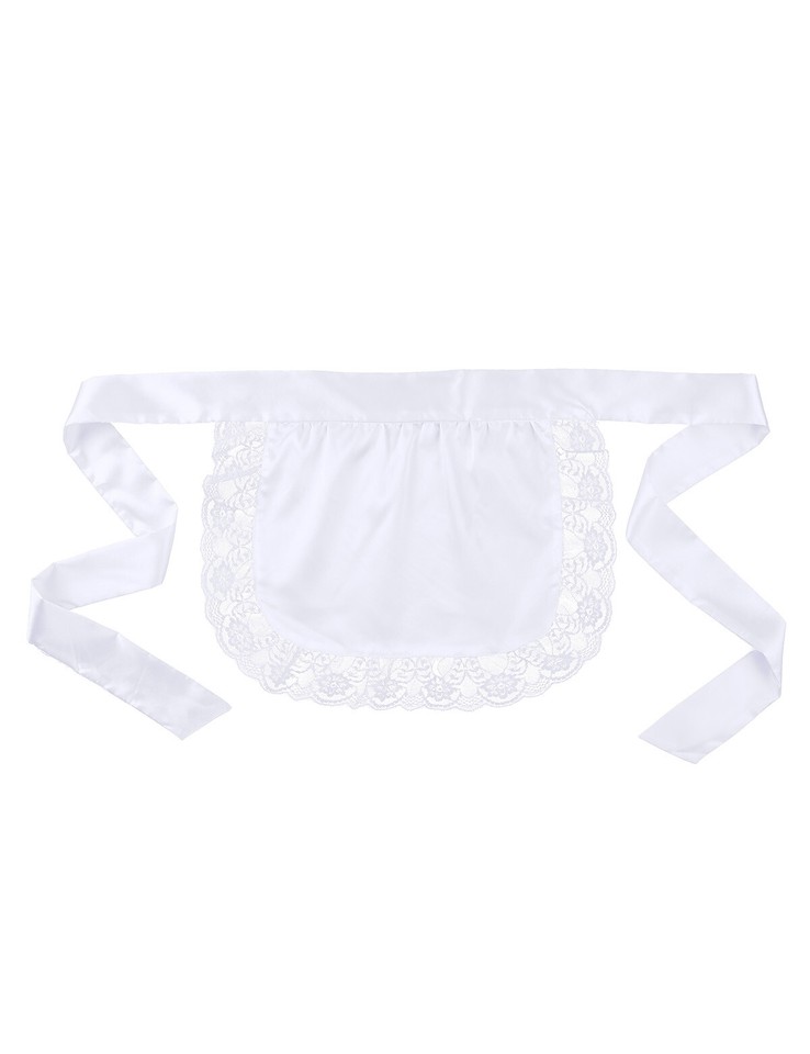 Male French Maid Apron Dress Mens Halloween Party Role Play Fancy ...