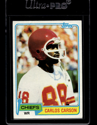 1981 Topps #467 Carlos Carson RC | eBay