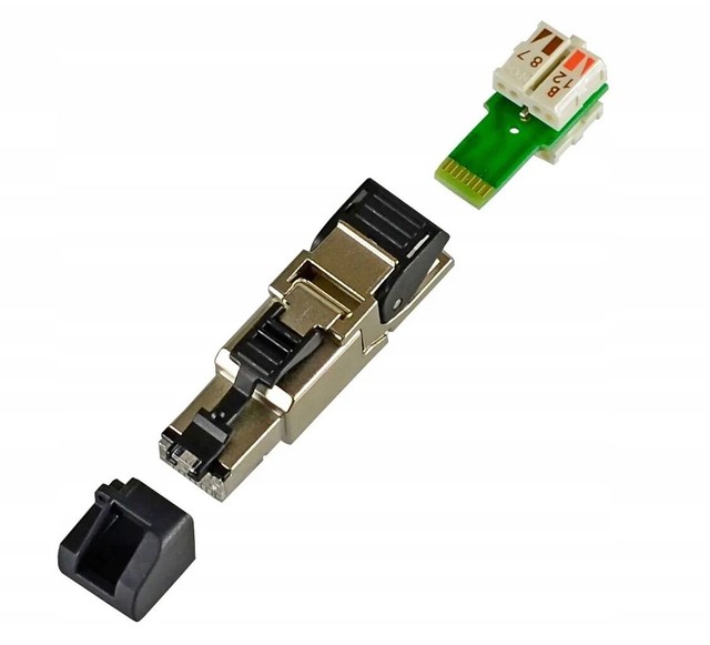Telegartner Field Assembly RJ45 Plug MFP8 T568B Cat 6A Shielded ...
