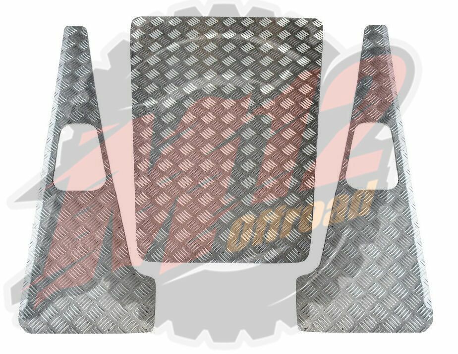 Land Rover Defender 90/110 capot et ailes 2 mm plaque à damier ...