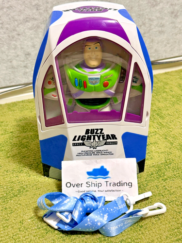 Toy Story Buzz Lightyear Spacecraft Popcorn Bucket Container Tokyo ...
