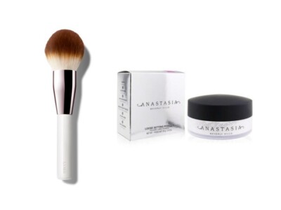 LA MER The Powder Brush + Anastasia Beverly Hills Loose Setting Powder ...