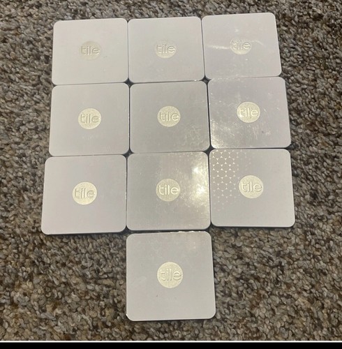 10 Tile Slim Tracker, Car Tracker, Wallet Finder, NEW NO BOX GPS AirTag ...