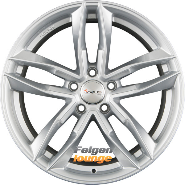 4x AVUS Racing AF16 Hyper Silver 8x18 ET45 5x112 1000000018783 | eBay