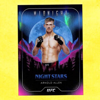 2024 Topps UFC Midnight Arnold Allen Night Stars Card | eBay