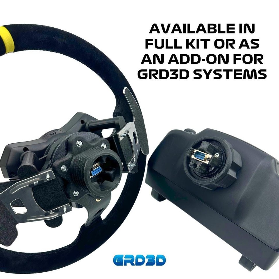 Logitech G29/G920/G923 Deep Dish Wheel Mod - Quick Release GRD3D | eBay